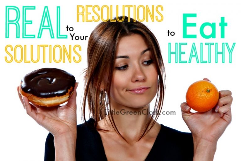 Real solutions to eating healthy