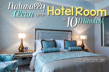 Naturally Clean your Hotel Room in 10 Minutes!