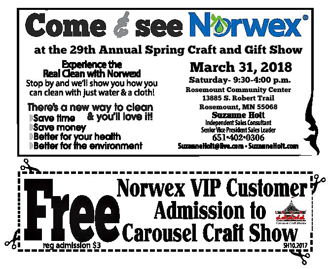 Find Norwex at a Spring Craft Show Near YOU! - Little Green Cloth