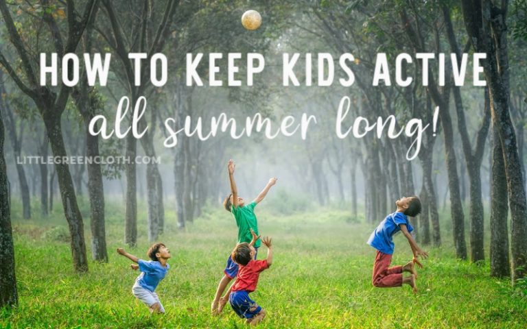 5 Ways to Get Kids Active and Outdoors this Summer!